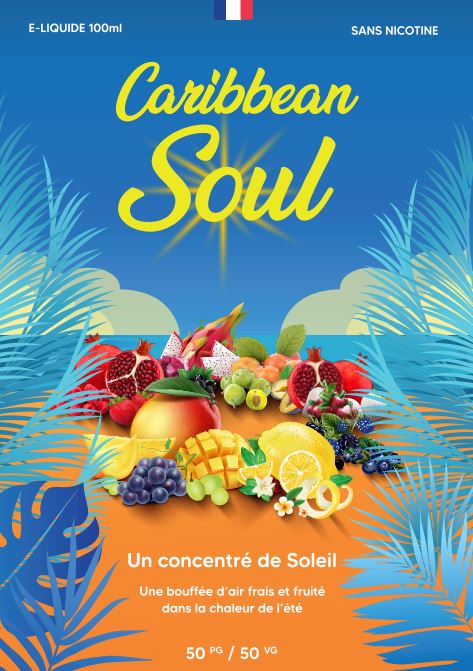 Affiche Caribbean Soul | Bobble Liquide
