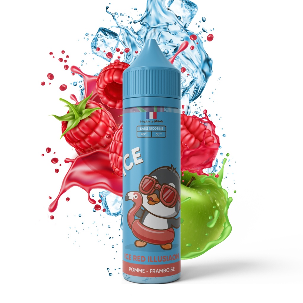 Ice 50ml - Red Illusion | Bobble Liquide